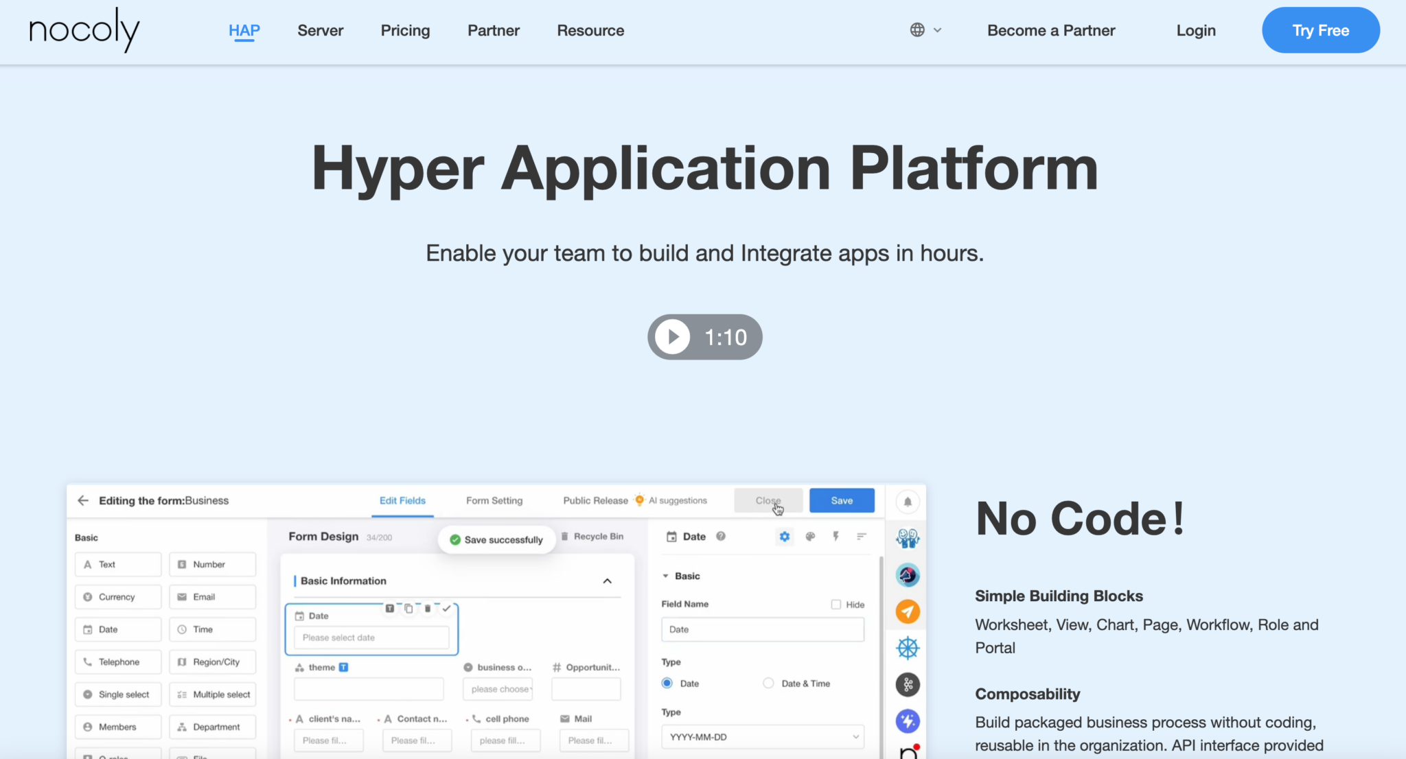 Nocoly has won the “Best No – Code Application Platform” award from IT ...